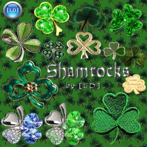 Second Life Marketplace - Shamrocks by [LD]
